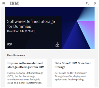 Software-Defined Storage for Dummies