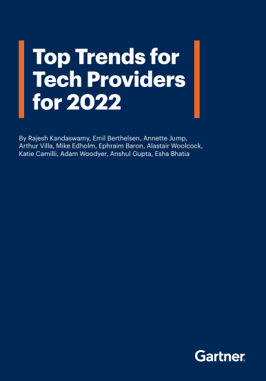 Top Trends for Tech Providers for 2022